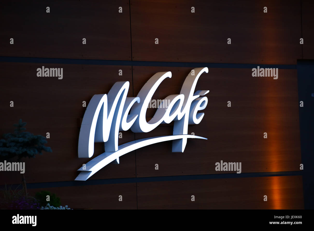 McDonald´s company logo Stock Photo - Alamy