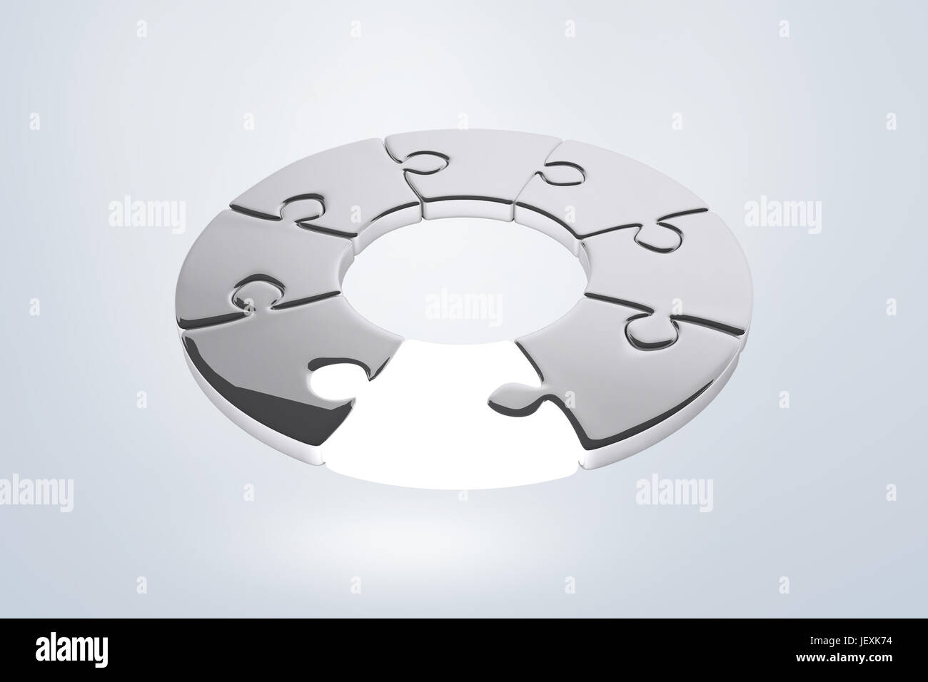Circle jigsaw hi-res stock photography and images - Alamy
