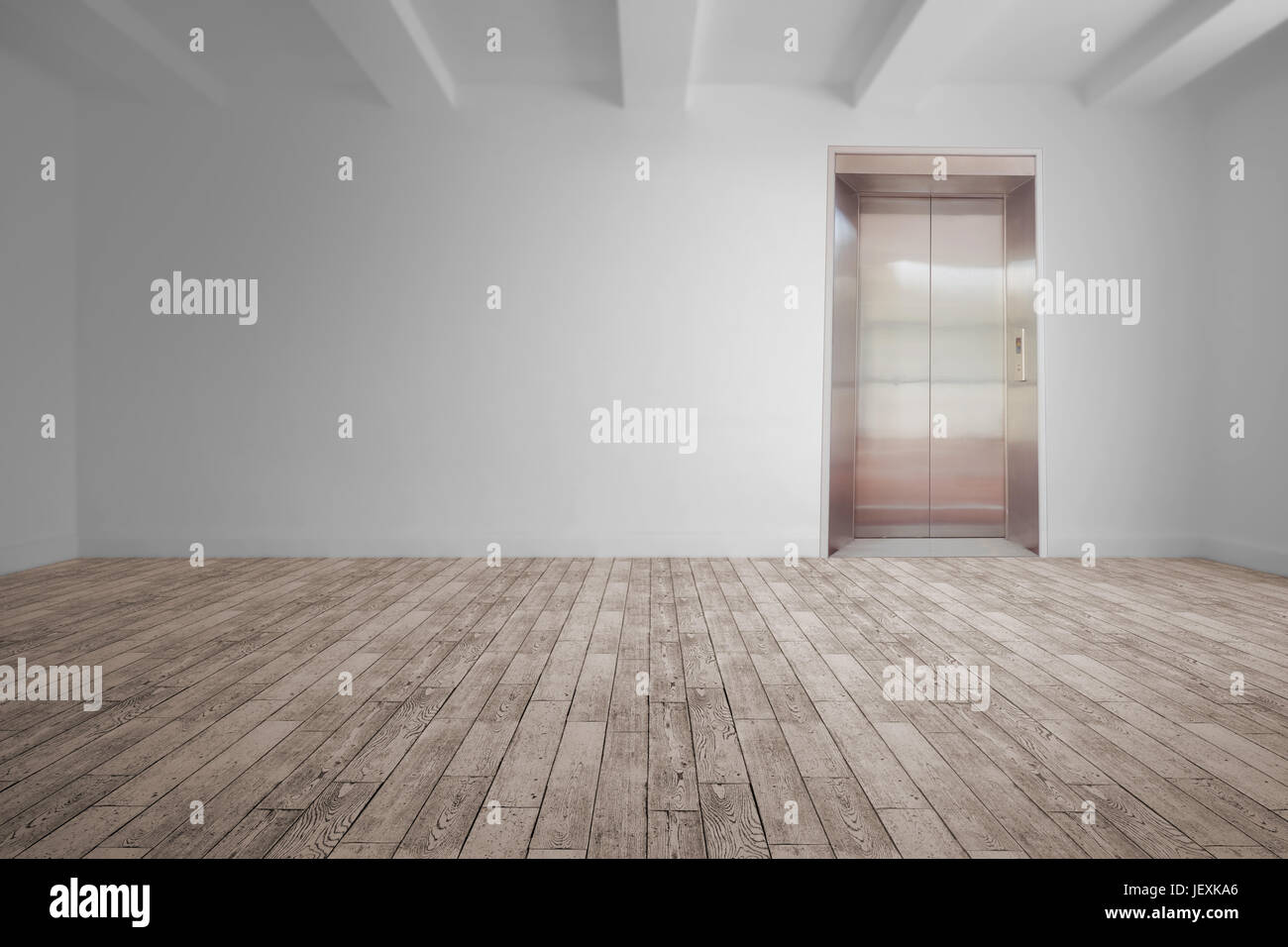 Room with elevator Stock Photo - Alamy