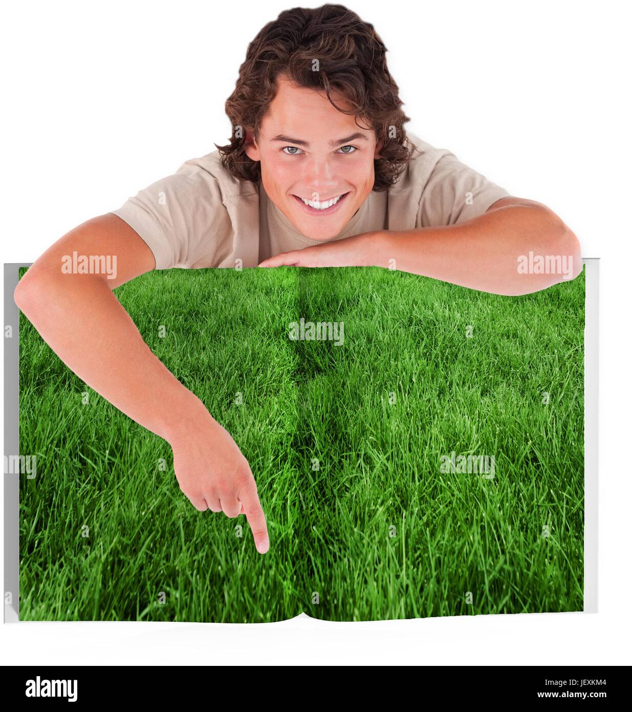 Person pointing hi-res stock photography and images - Alamy