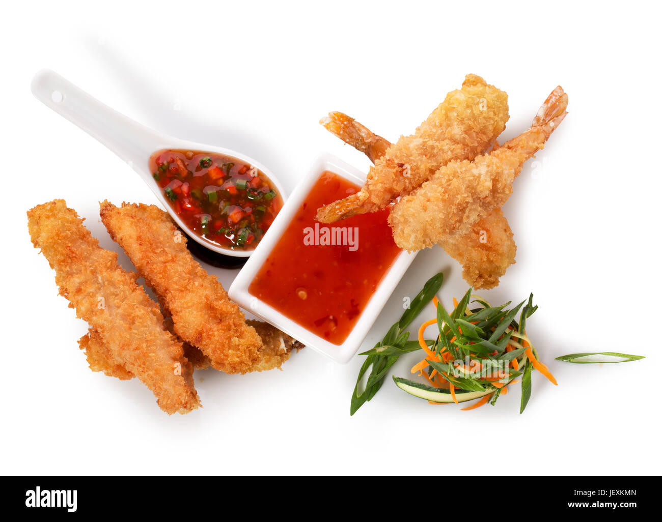 Crispy chicken sticks hi-res stock photography and images - Alamy
