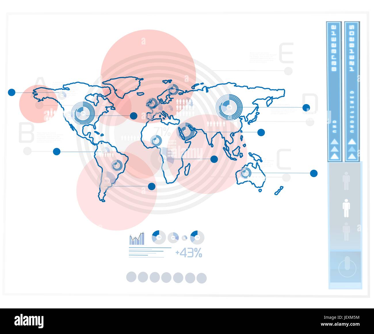 Business interface Cut Out Stock Images & Pictures - Alamy