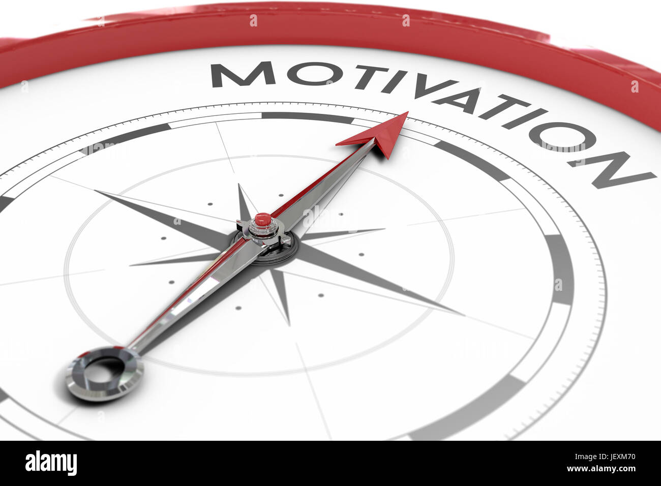 Compass pointing motivation hi-res stock photography and images - Alamy