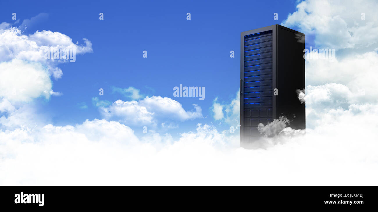 Server tower in blue hi-res stock photography and images - Alamy