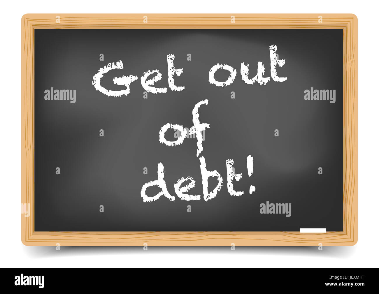 Get Out of Debt Stock Photo - Alamy