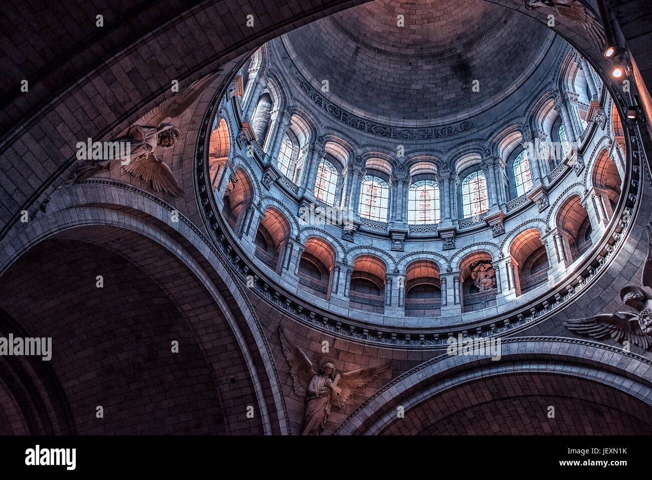 Sacre Coeur Basilica Interior High Resolution Stock Photography and ...