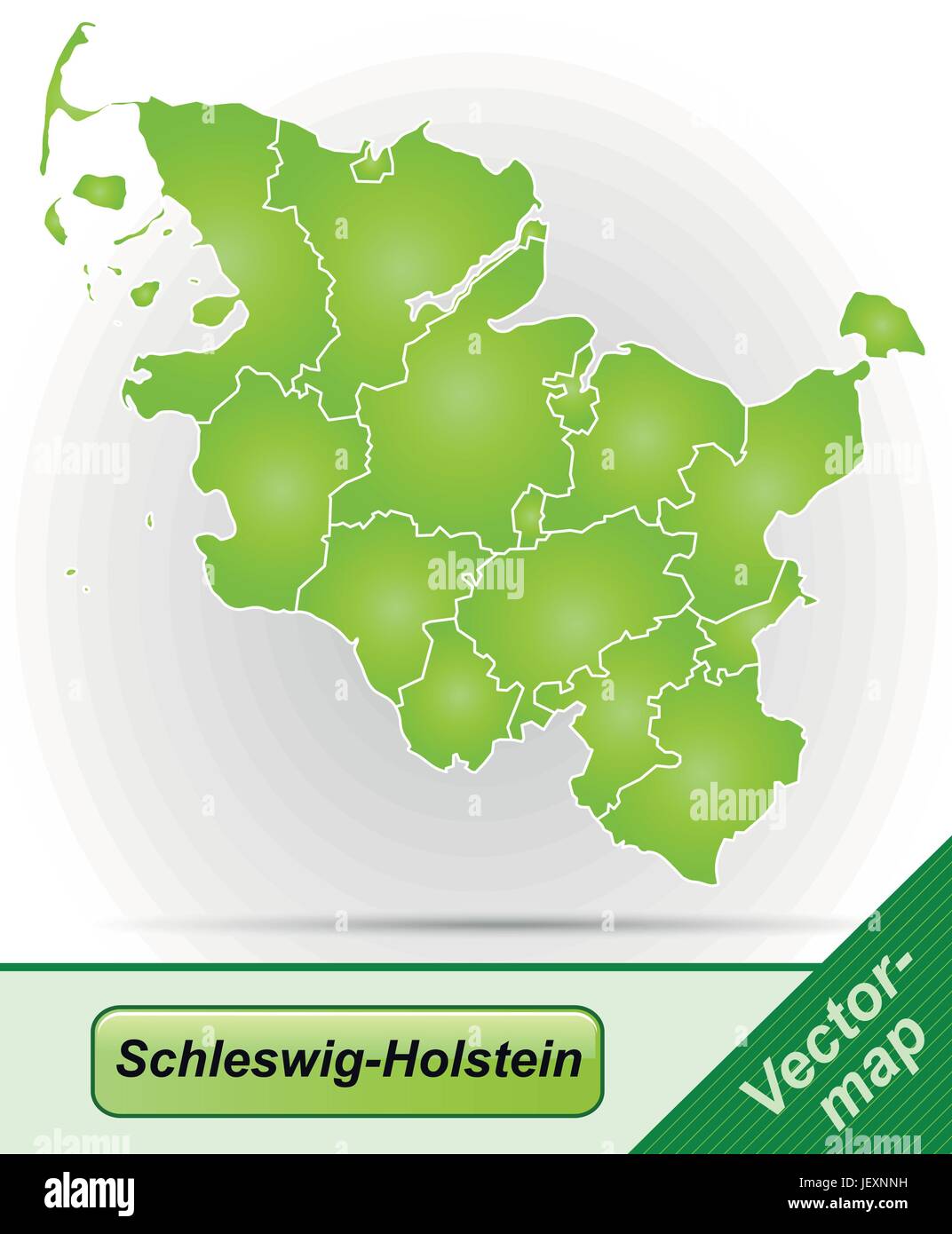Map of schleswigholstein Stock Vector Images - Alamy