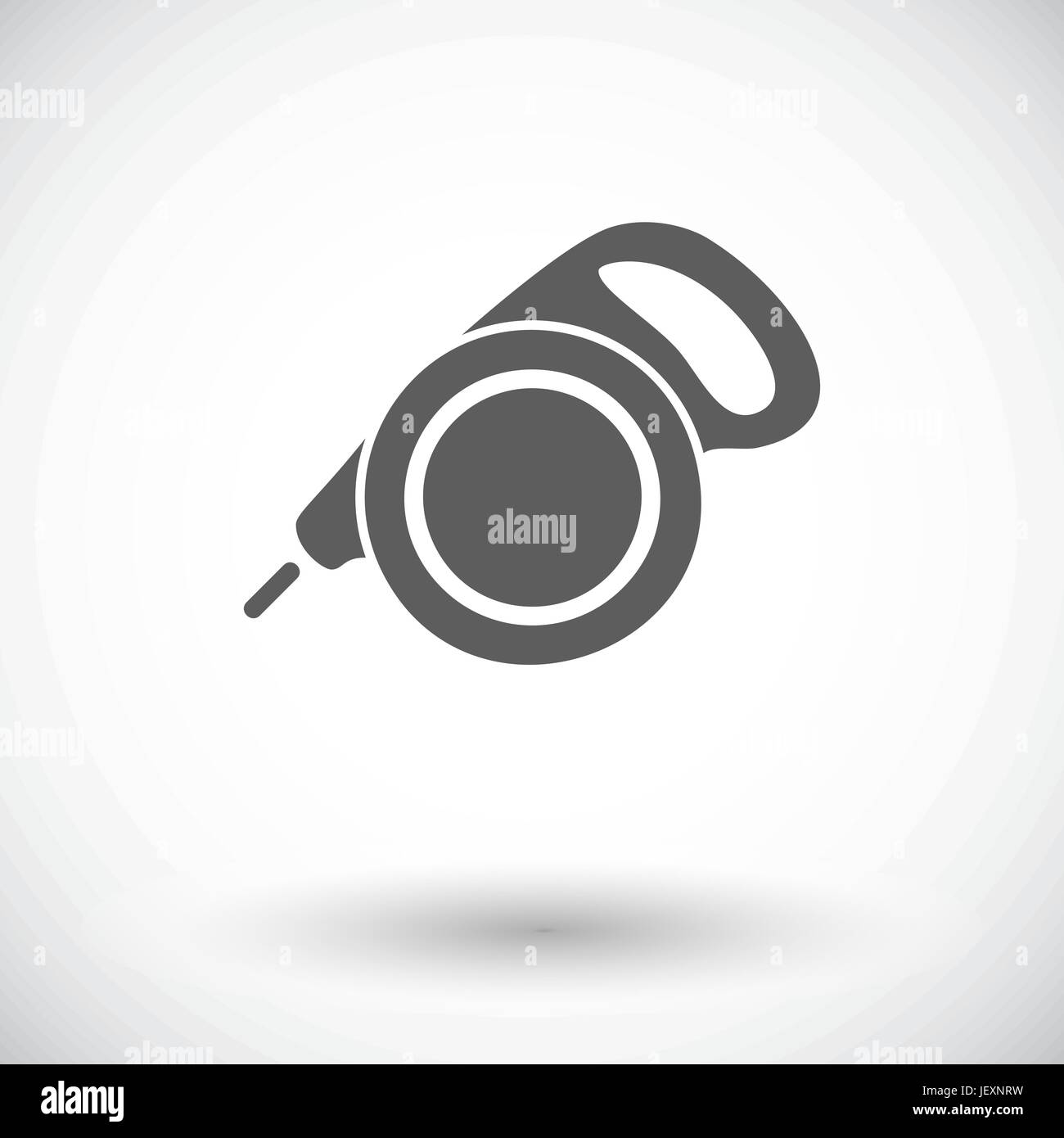 Retractable lead icon. Flat vector related icon for web and mobile ...