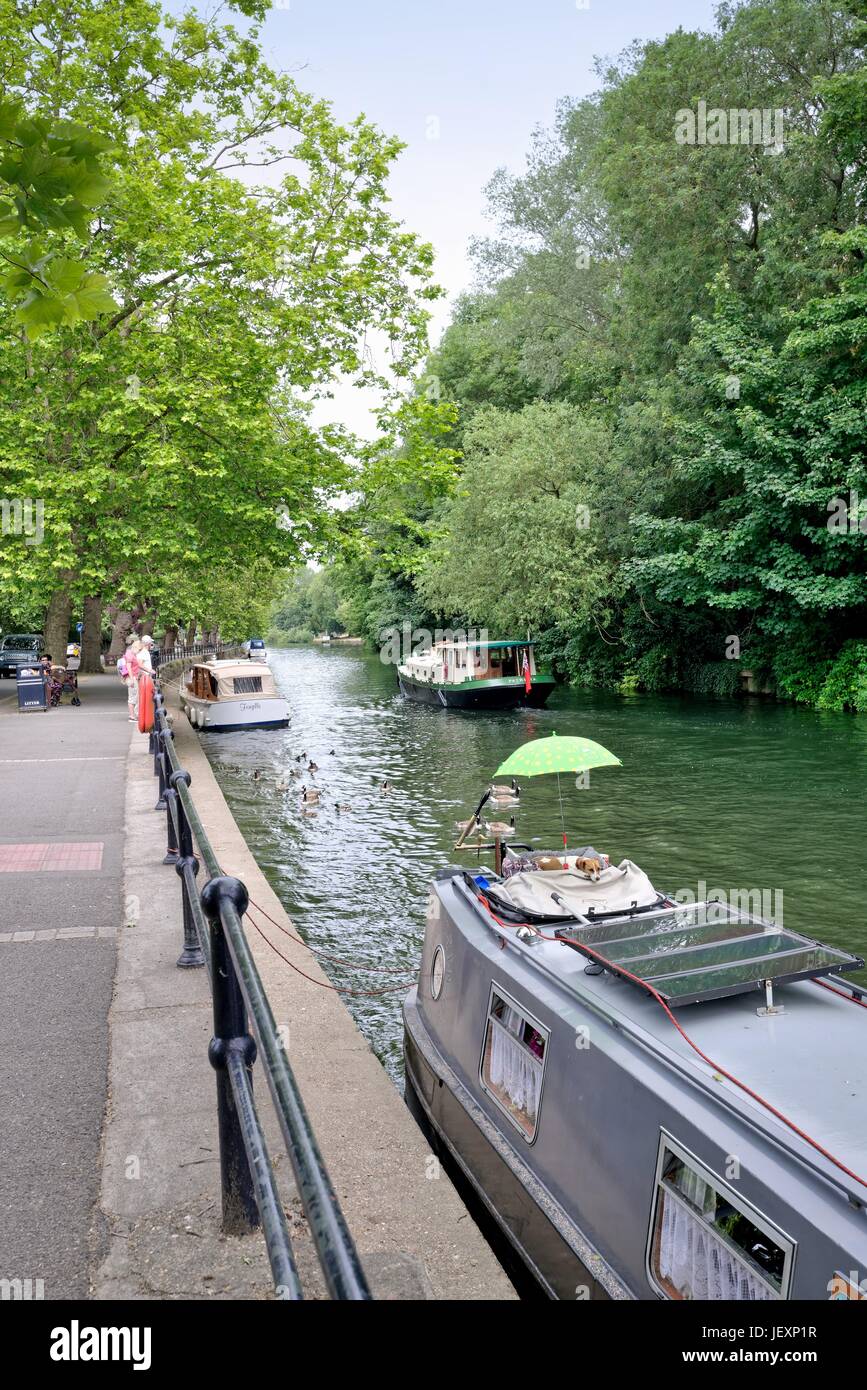 Riverside at Maidenhead Berkshire UK Stock Photo - Alamy