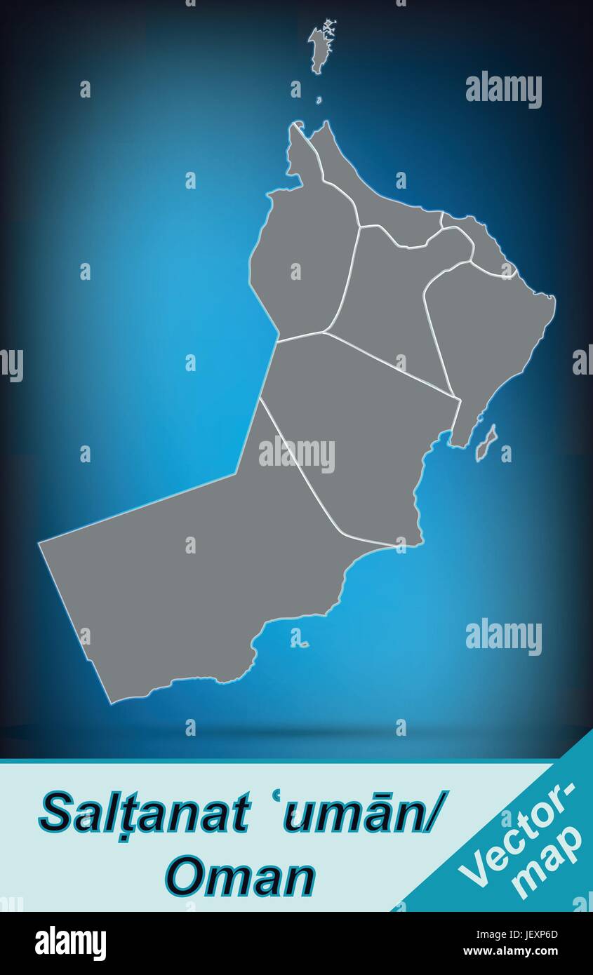 Omankarte Stock Vector Images - Alamy