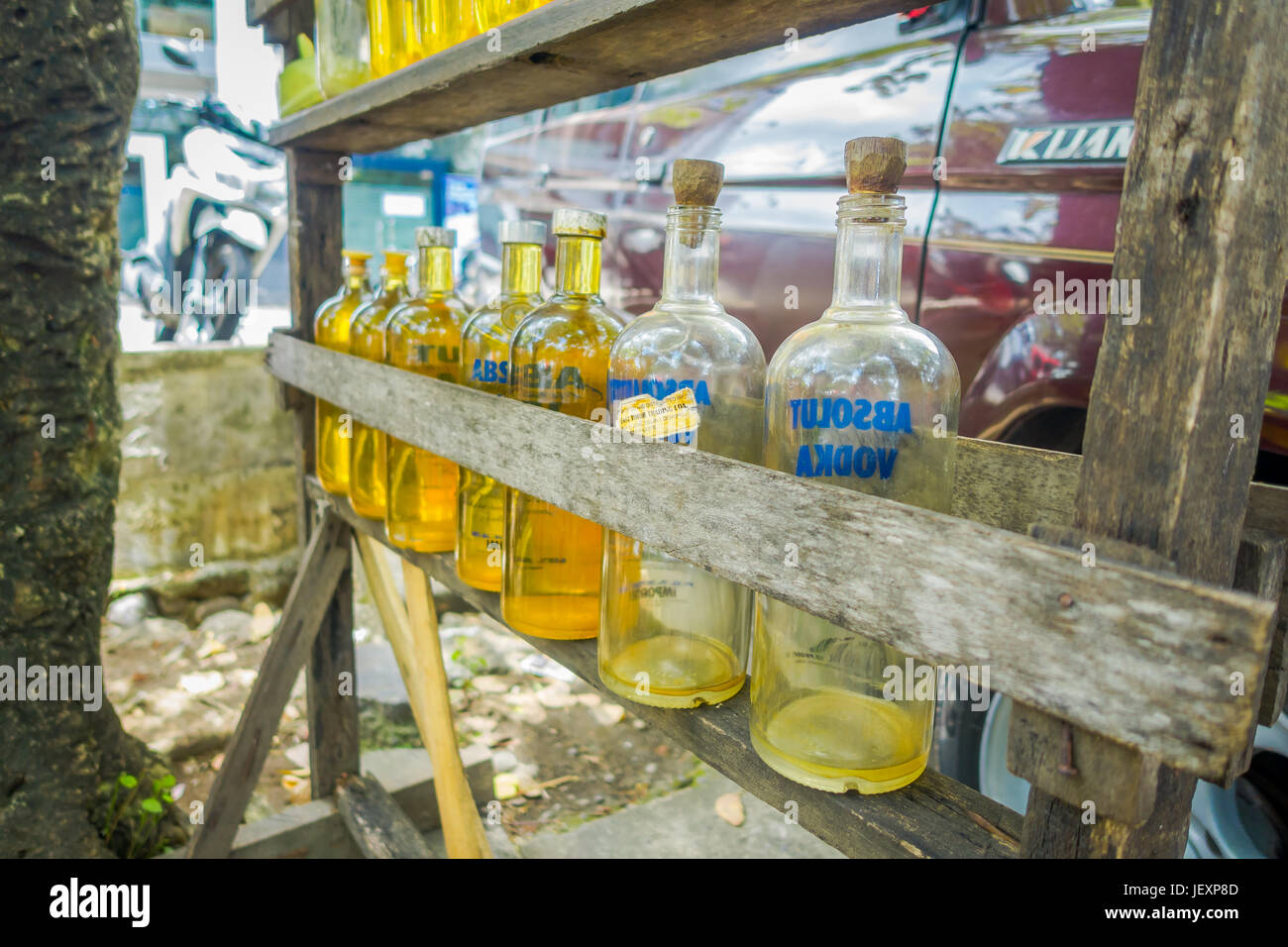 Balinese petrol hi-res stock photography and images - Alamy