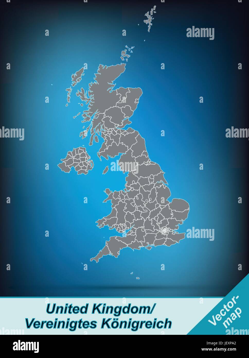 Map of leicester, england hi-res stock photography and images - Alamy