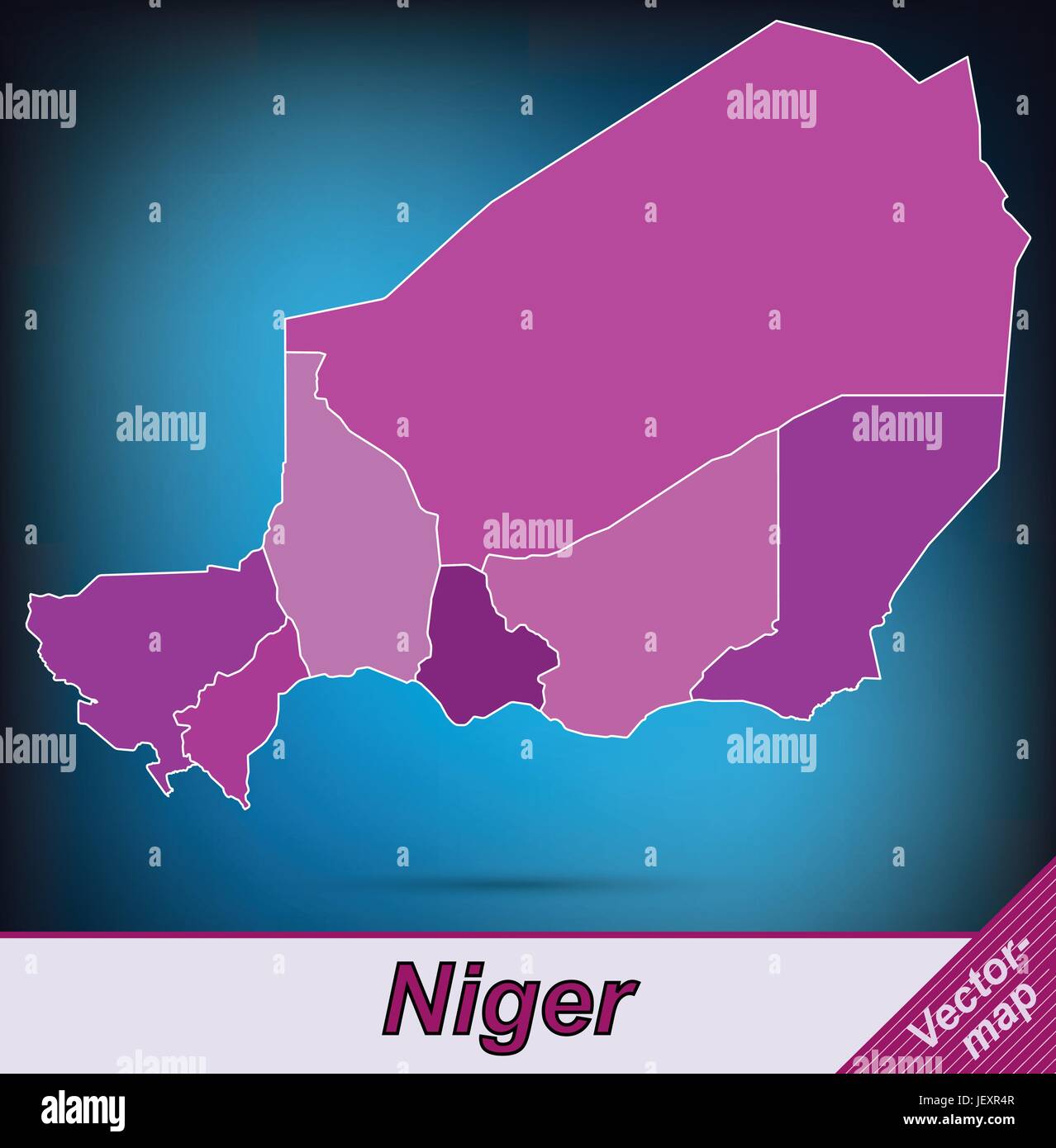 Nigerkarte Stock Vector Images - Alamy