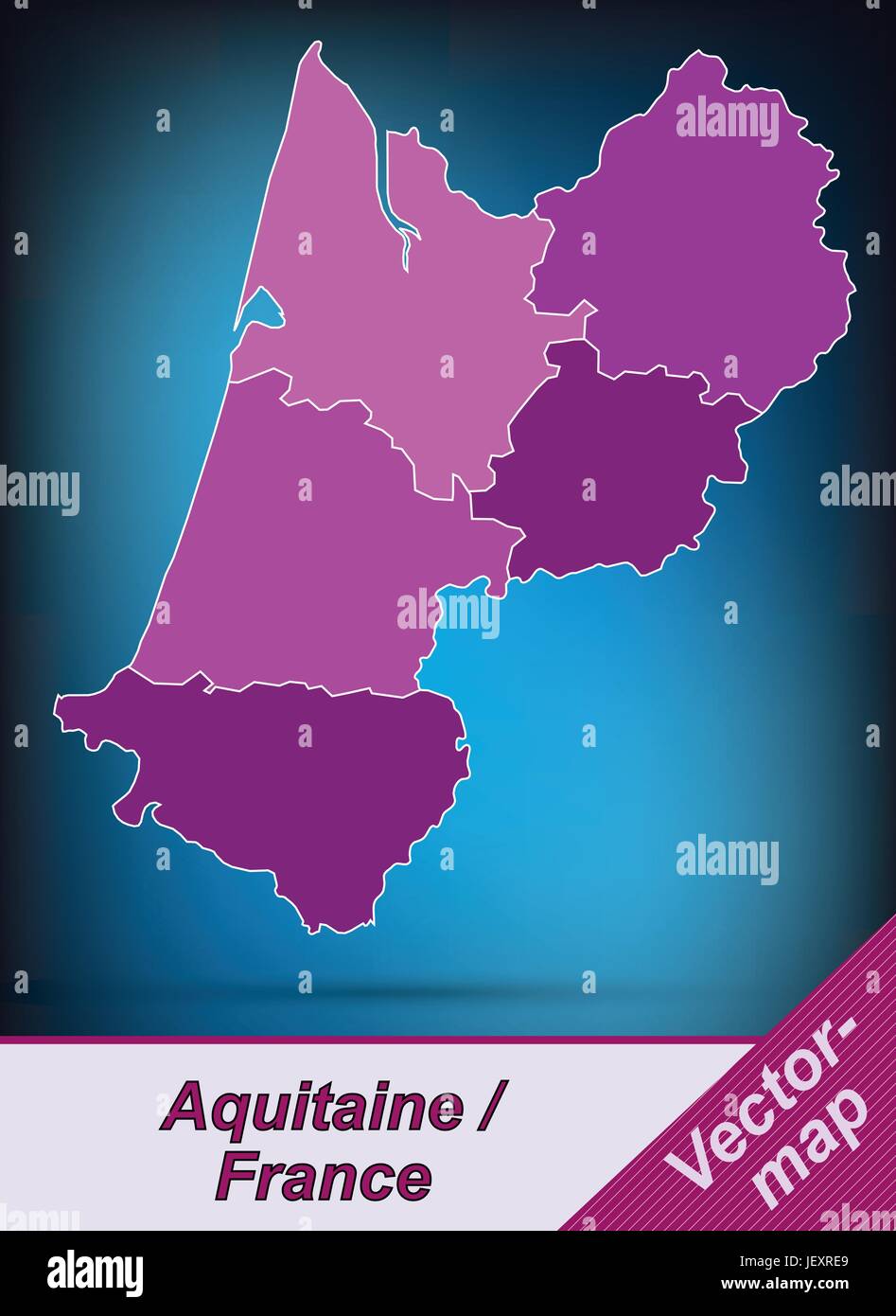 Mont de marsan map hi-res stock photography and images - Alamy