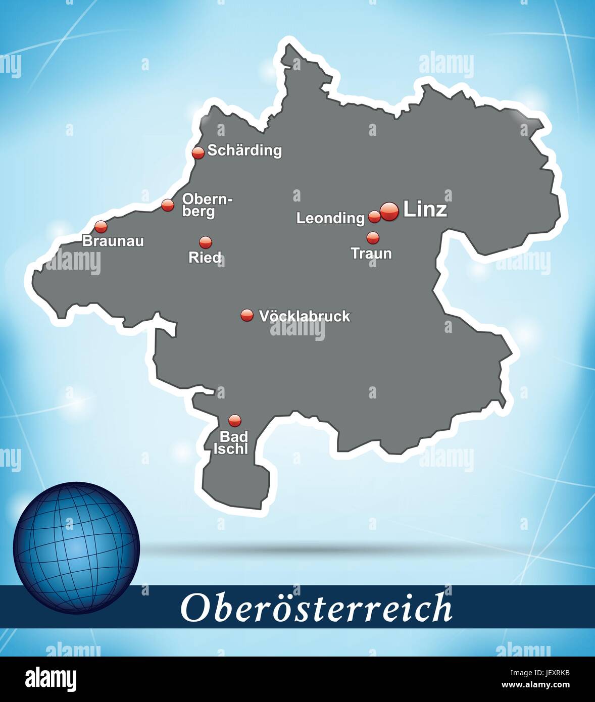 Leonding map hi-res stock photography and images - Alamy