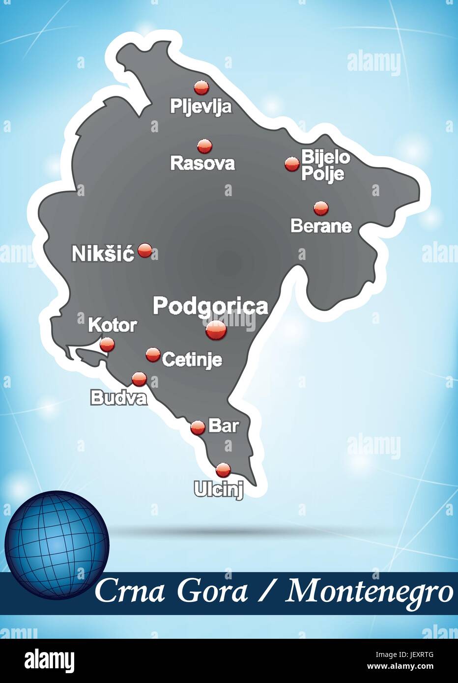 Berane montenegro Stock Vector Images - Alamy