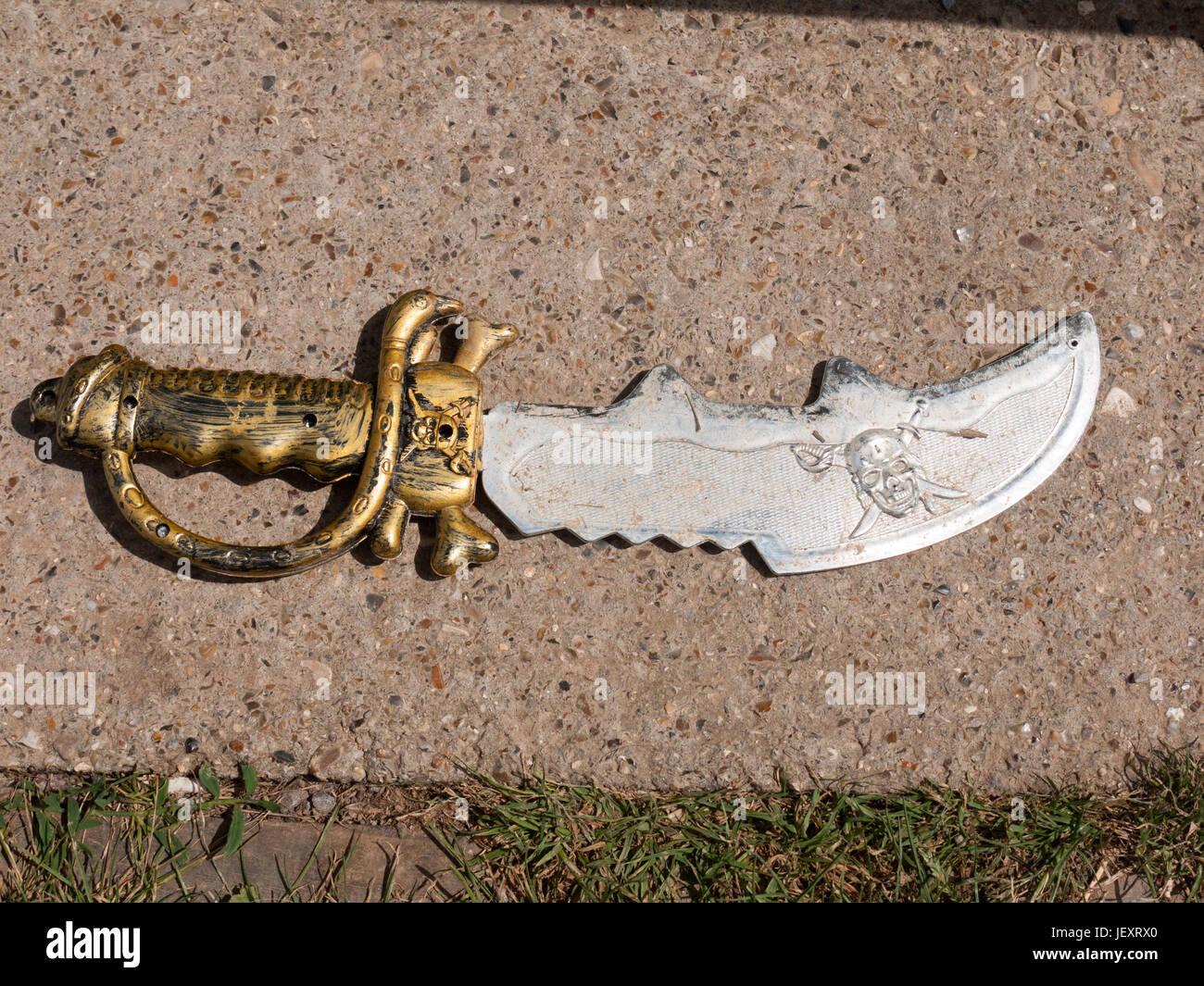 a child play toy sword outside Stock Photo - Alamy