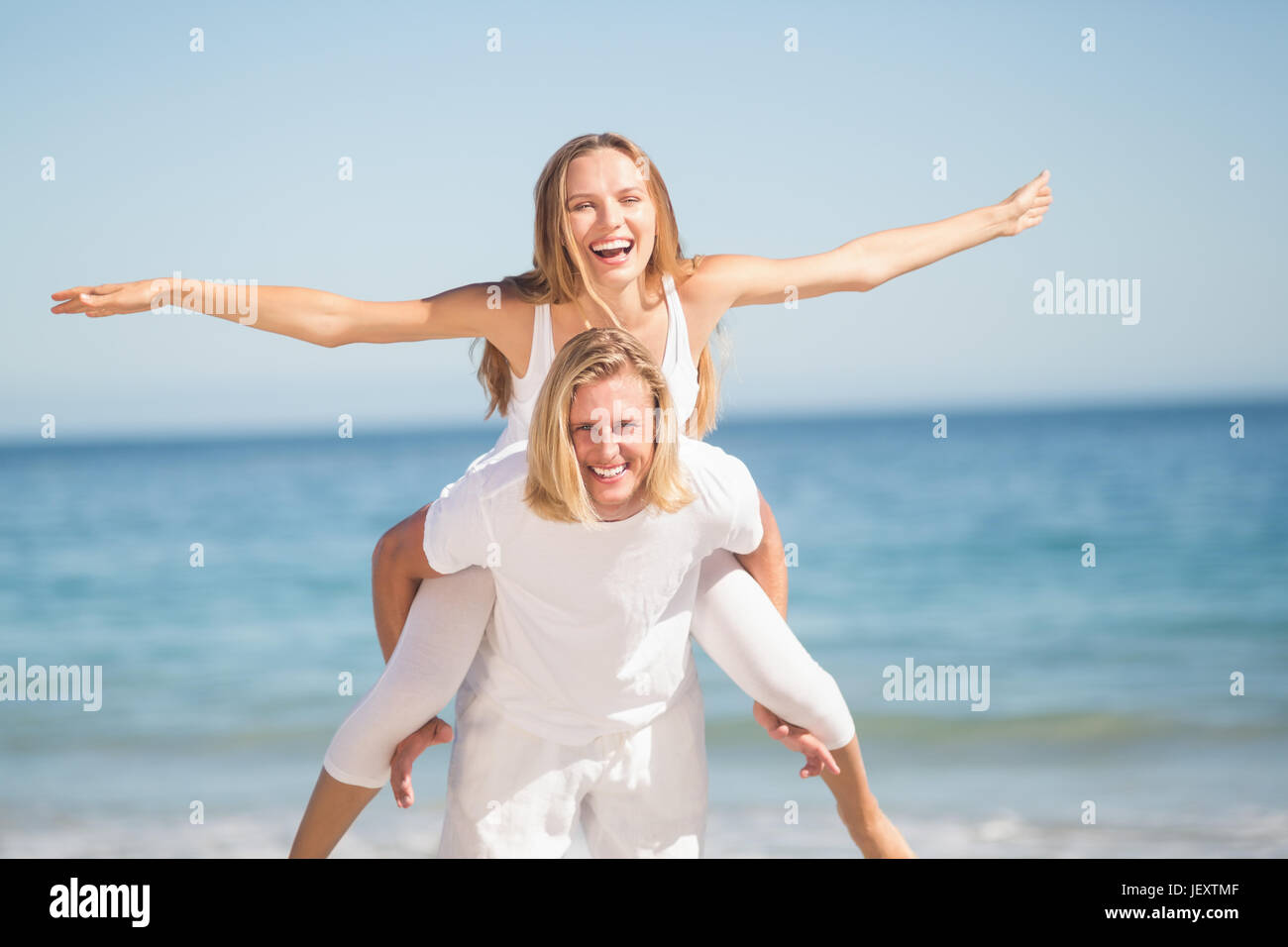 Giving piggy back ride hi-res stock photography and images - Alamy