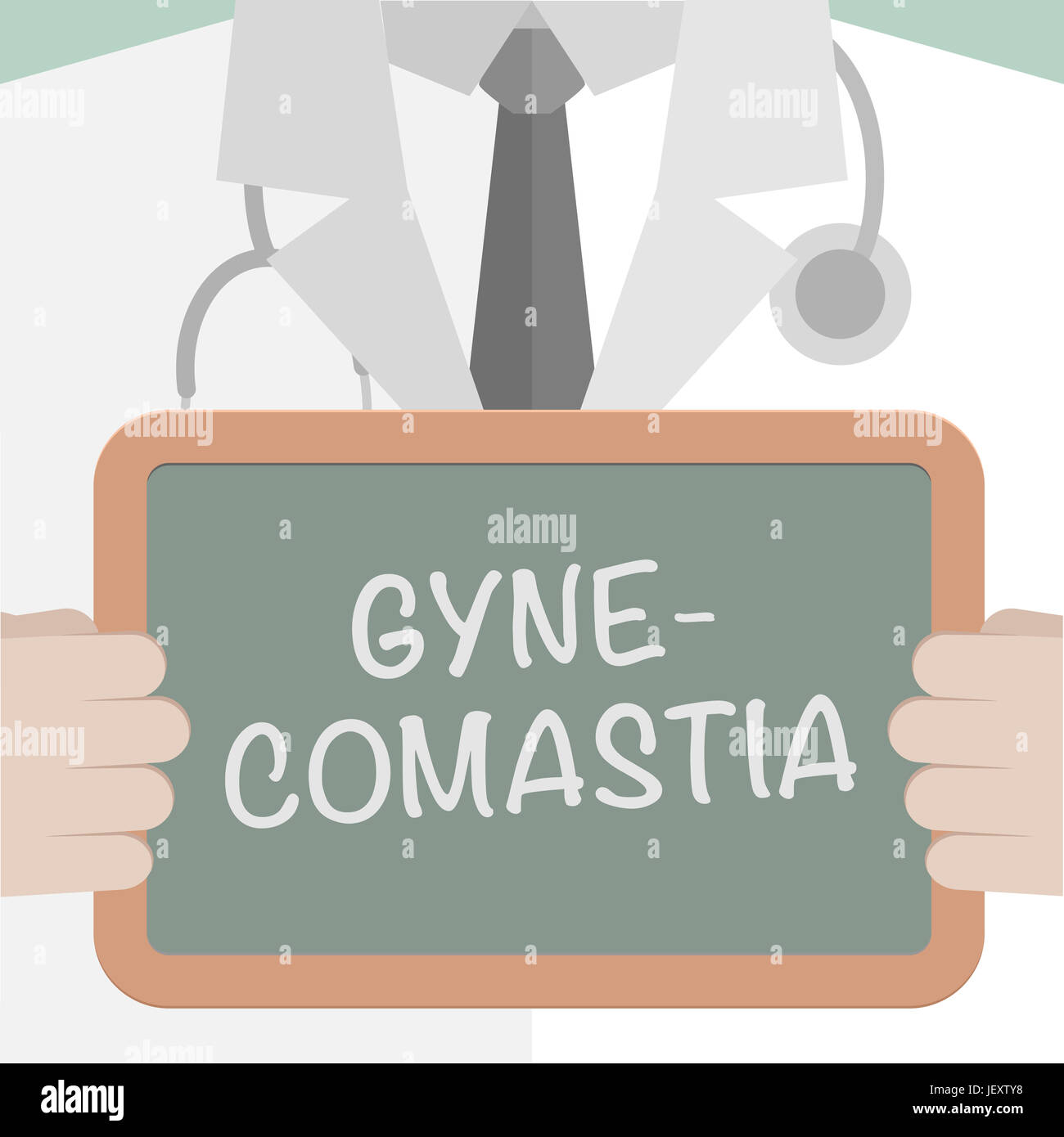 Gynecomastia illustration hi-res stock photography and images - Alamy