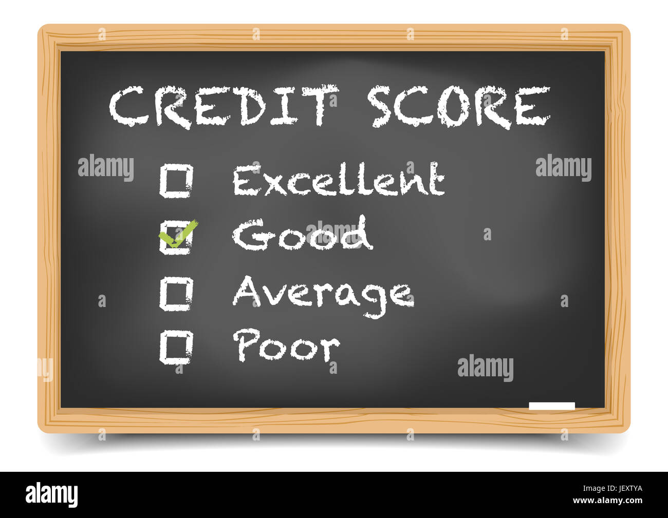 Credit score drawing Cut Out Stock Images & Pictures - Alamy