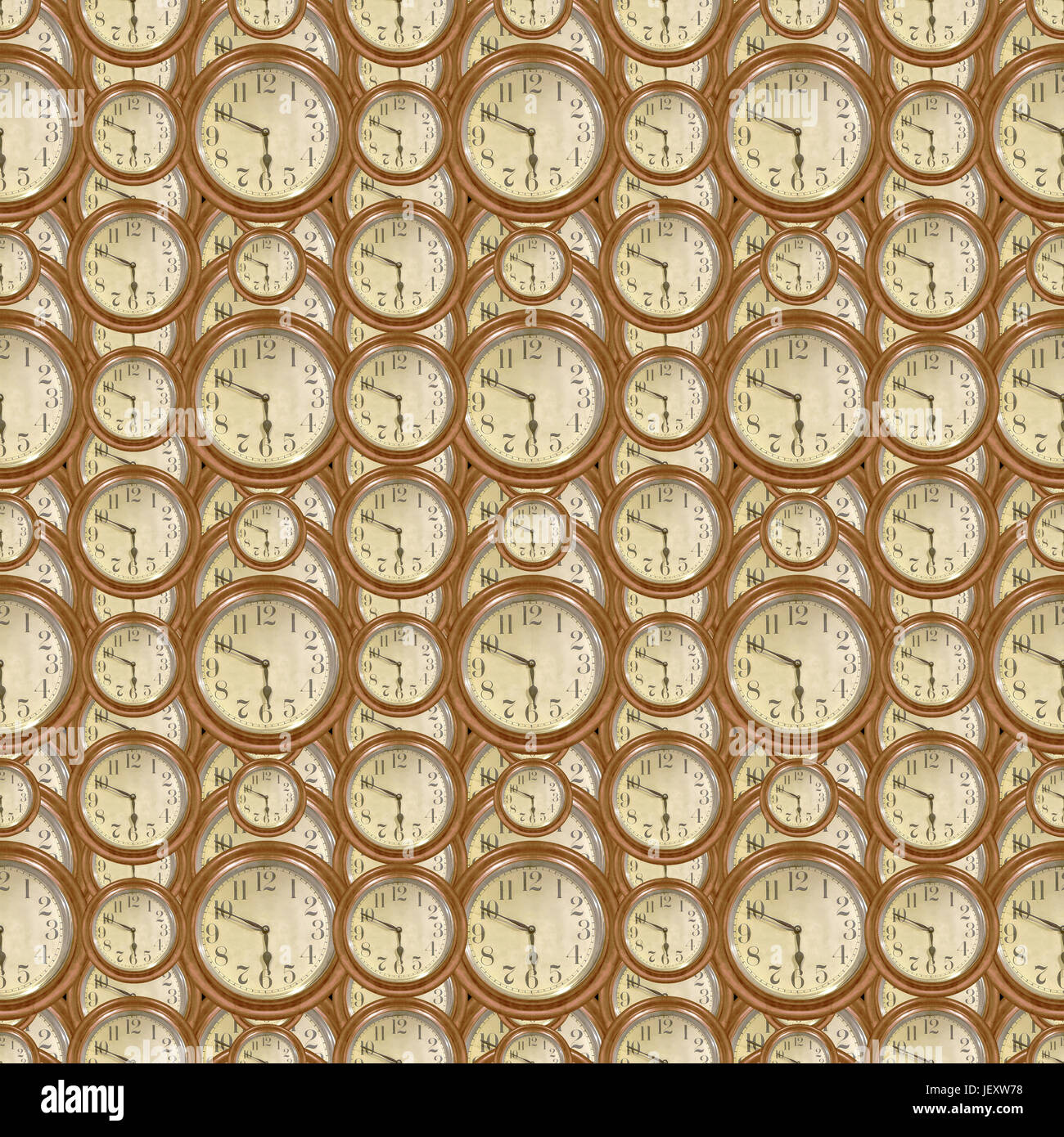 Tile clocks hi-res stock photography and images - Alamy