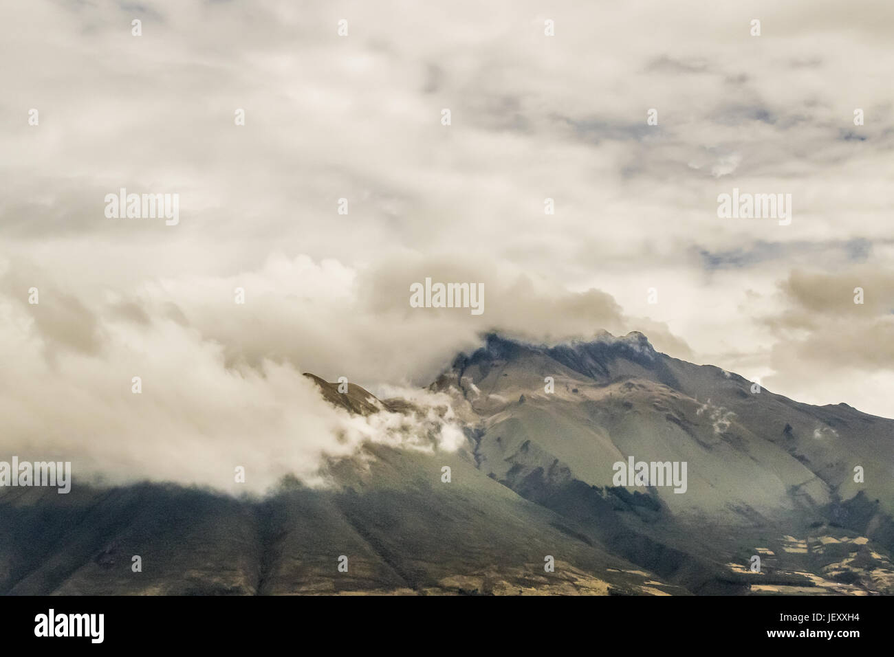 Quito Outsides Mountain Landscape Stock Photo - Alamy
