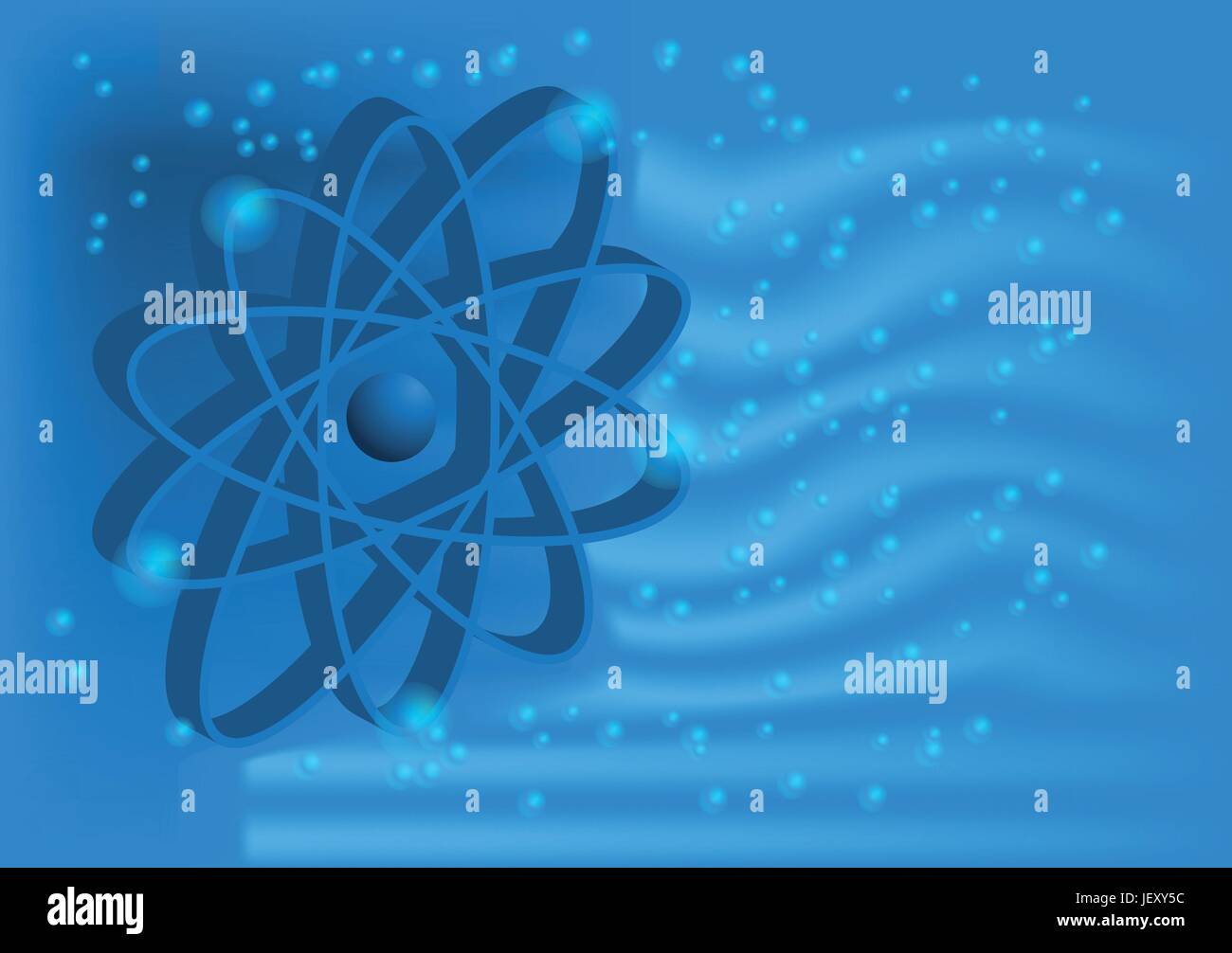 Blue science Stock Vector Images - Alamy