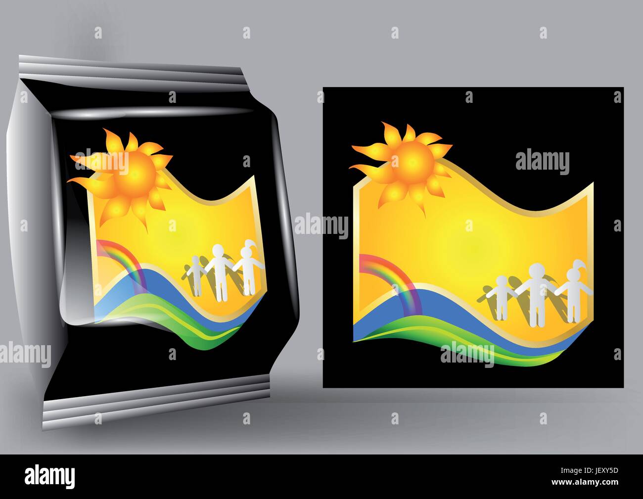 food, aliment, sweet, sweets, refreshment, illustration, package, candy ...