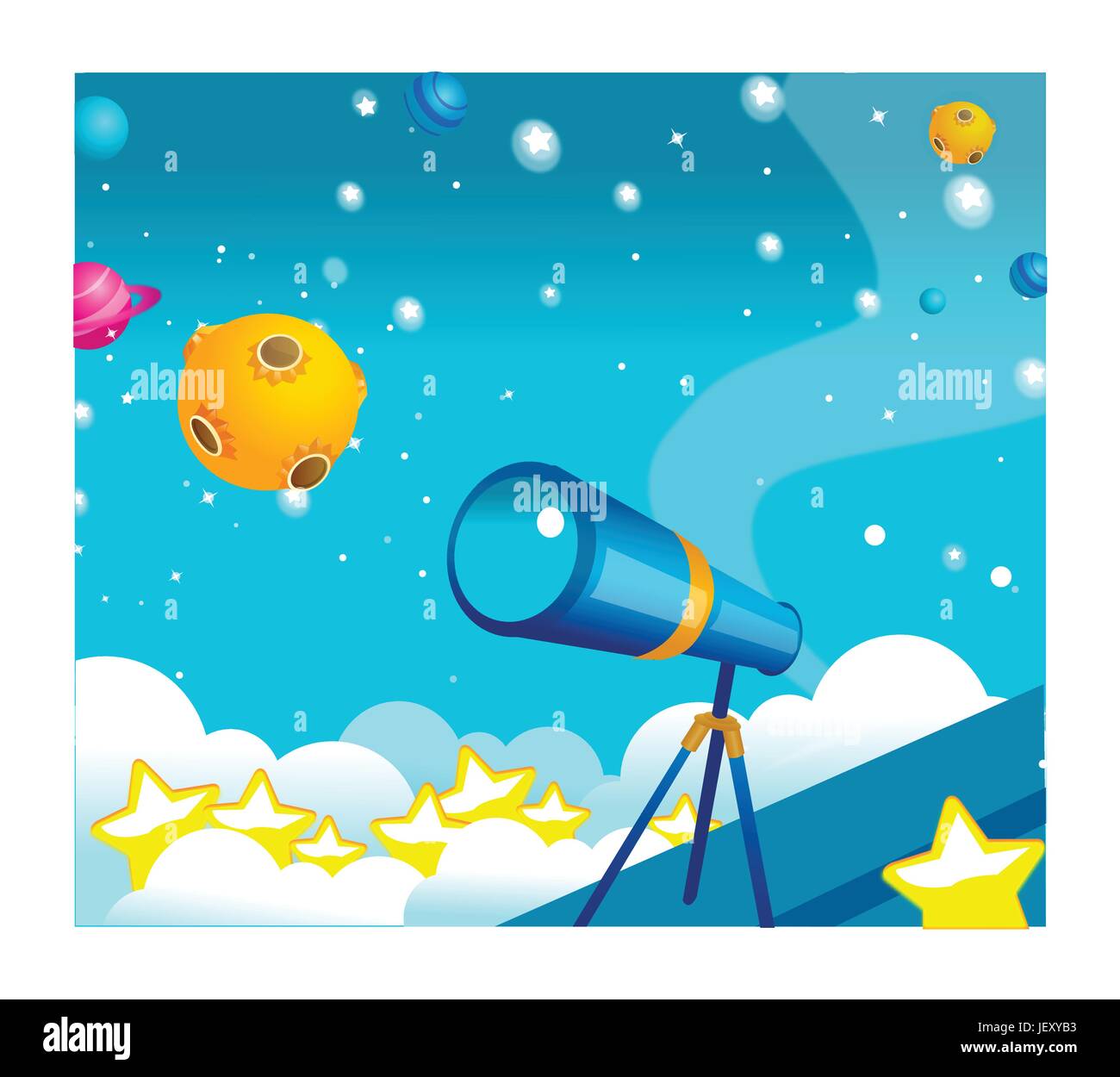 Model project jupiter Stock Vector Images - Alamy