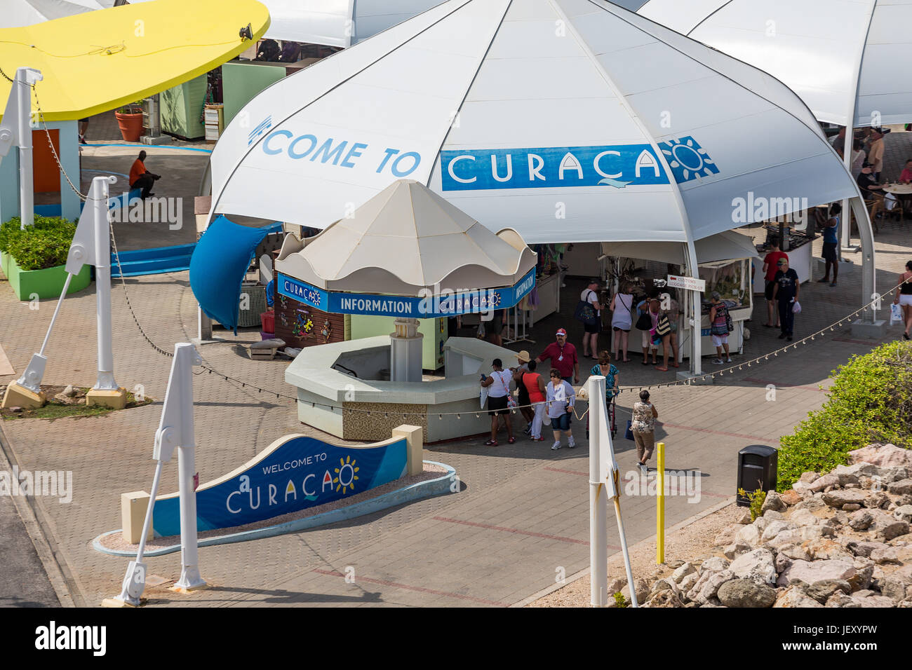 Tour information booth hi-res stock photography and images - Alamy