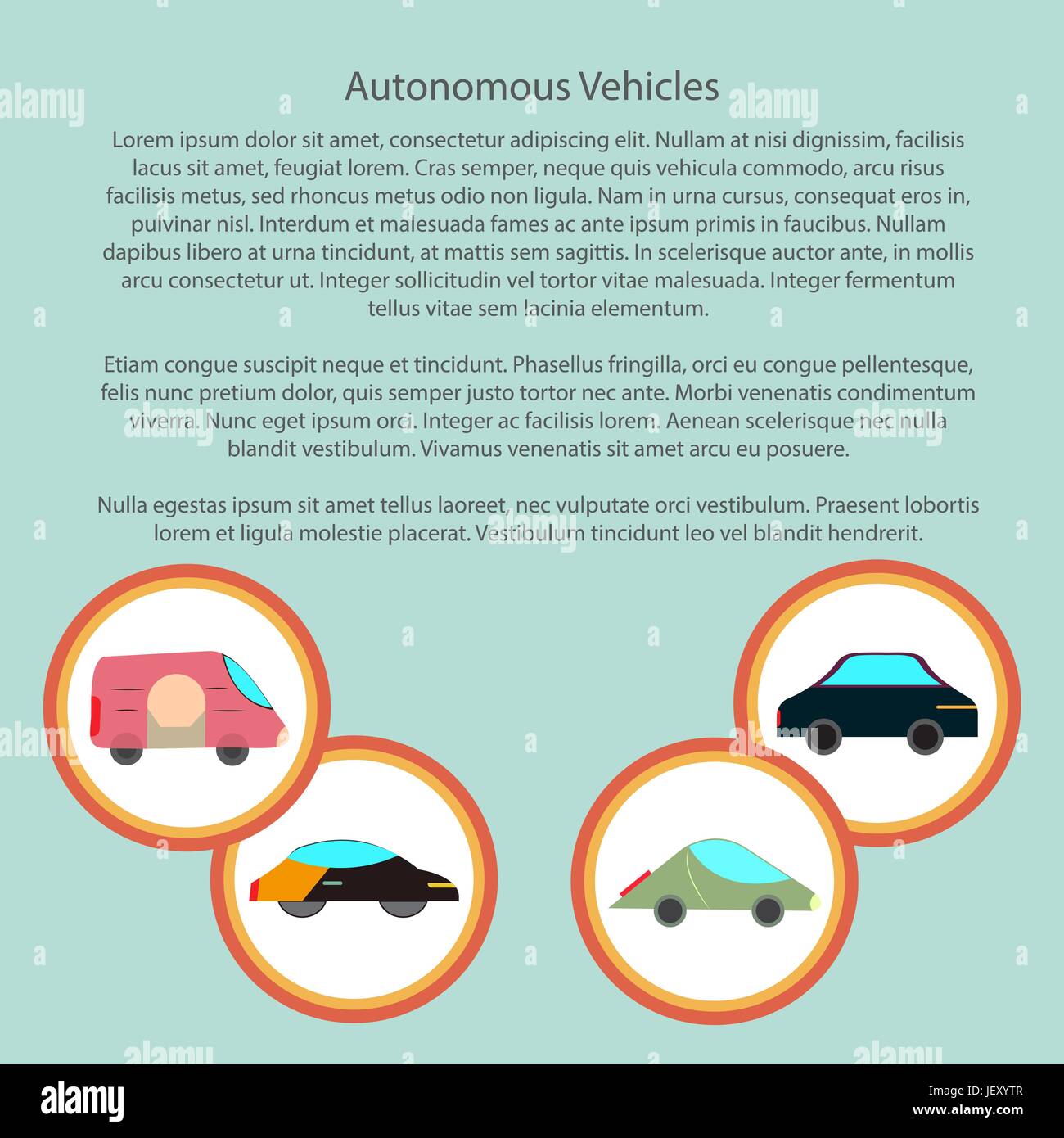 Autonomous vehicles vector vectors hi-res stock photography and images ...