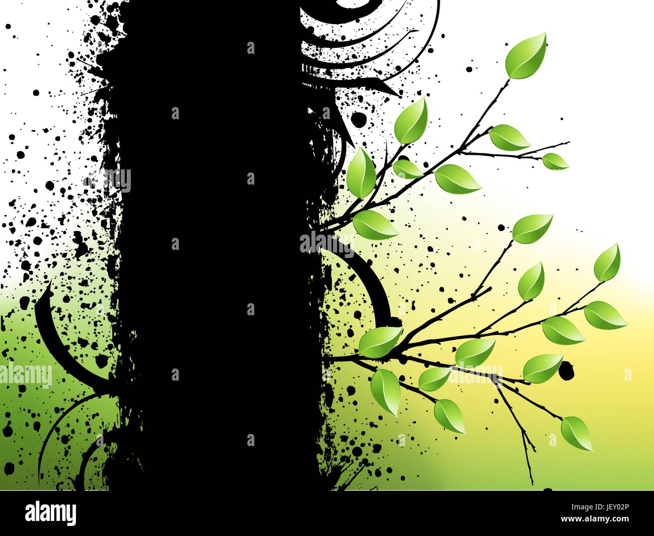 leaf, isolated, colour, model, design, project, concept, plan, draft ...