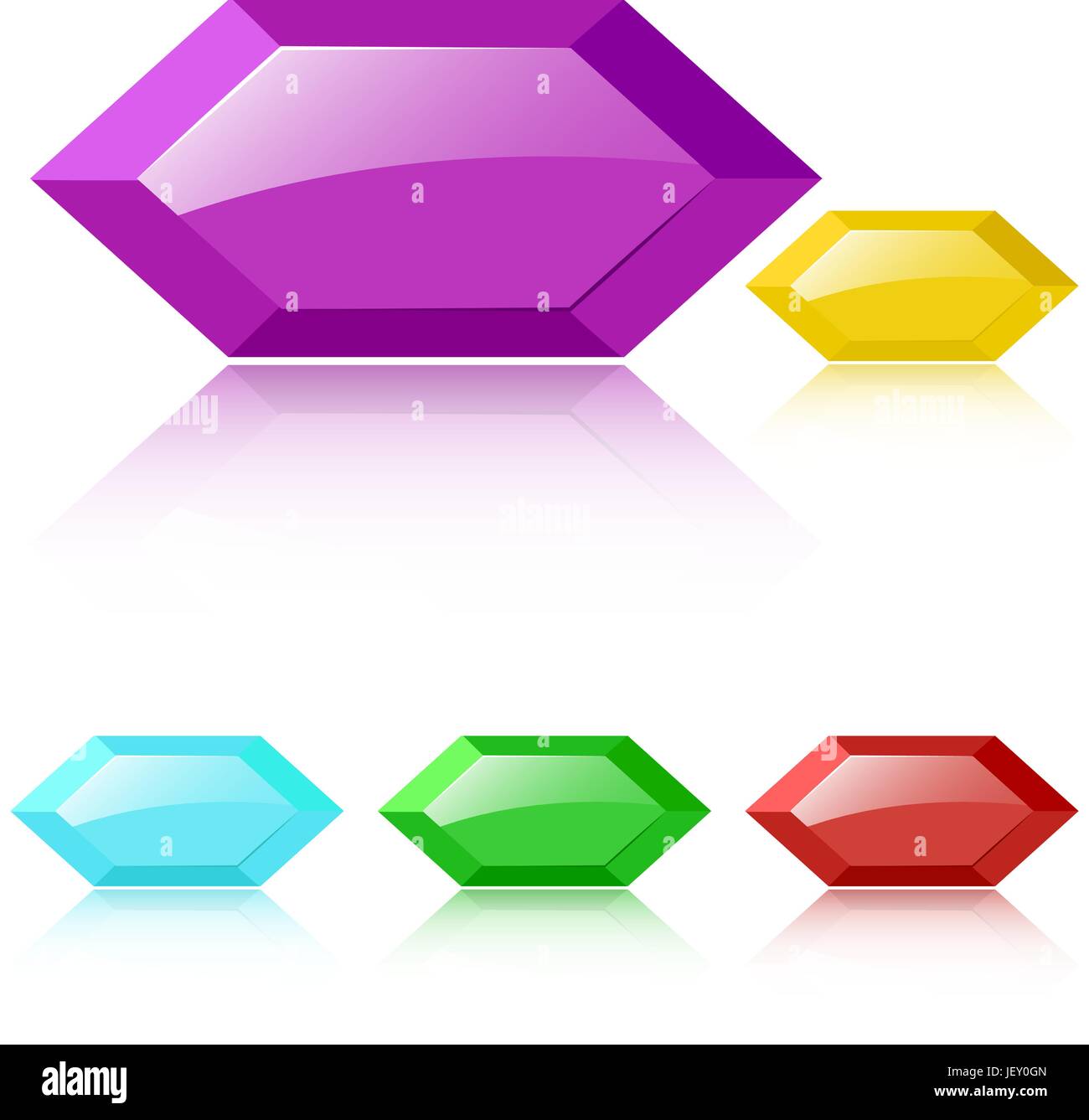 Purple jewellery Stock Vector Images - Alamy