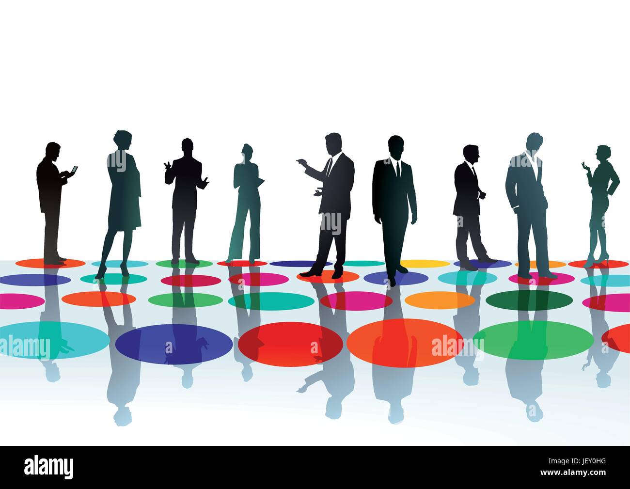 business meeting point Stock Vector Image & Art - Alamy
