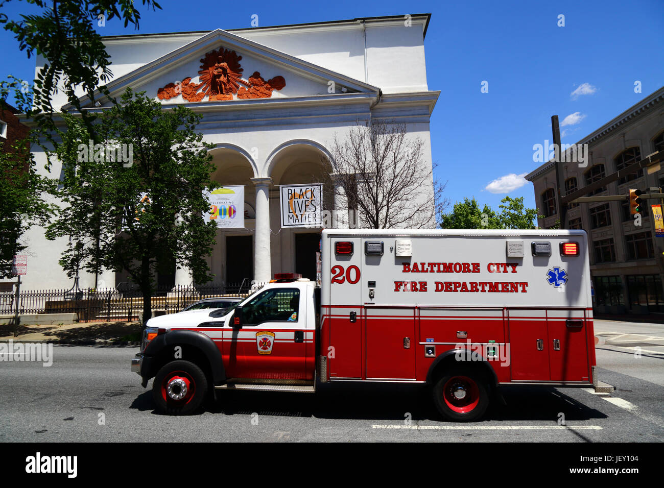 Baltimore city fire department hi-res stock photography and images - Alamy