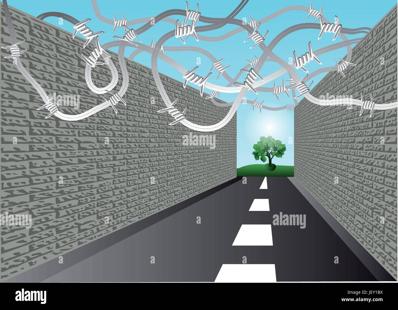 danger, city, town, tree, freedom, liberty, wall, steel, brick, wise ...