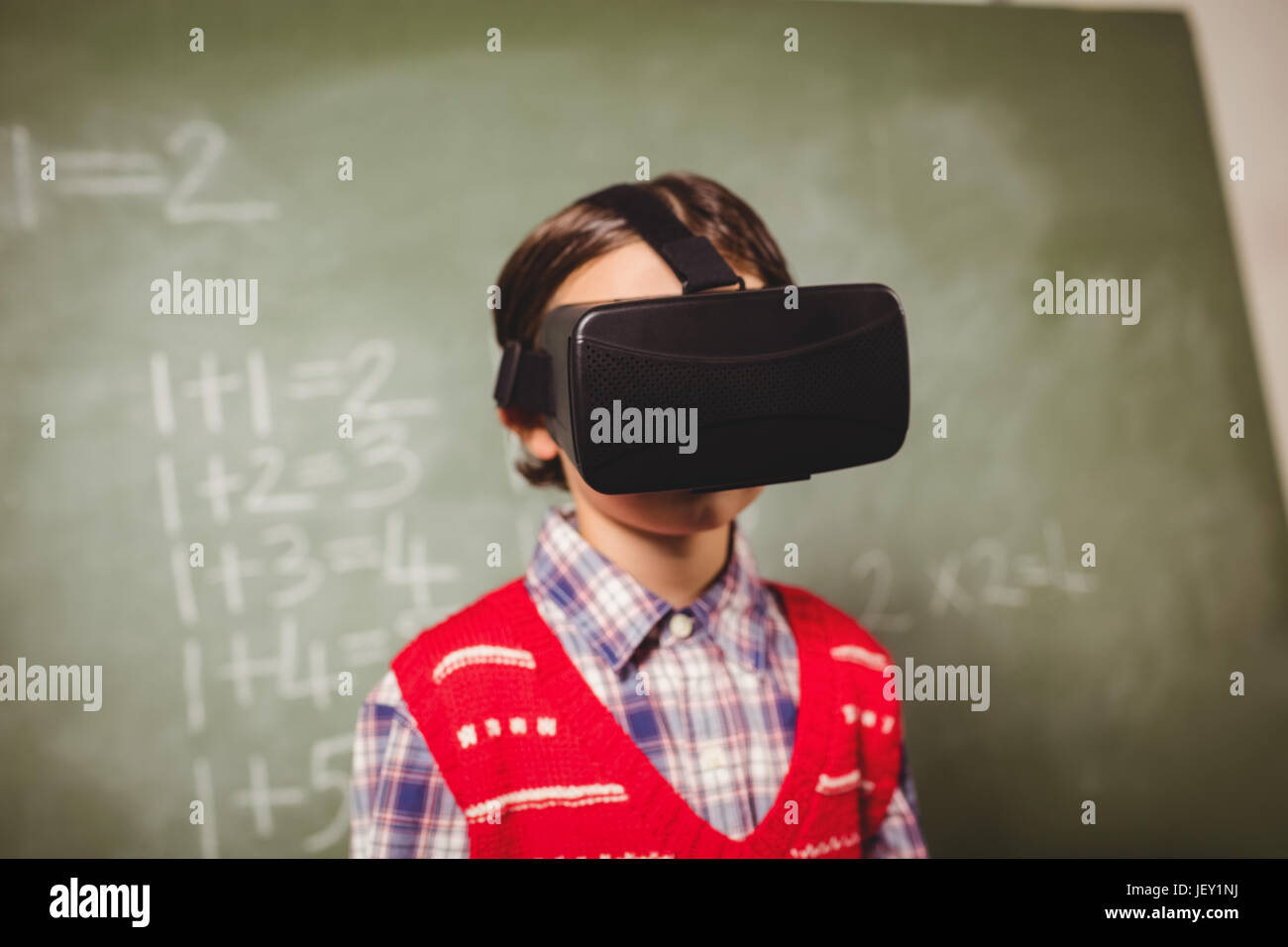 Boy learning math using hi-res stock photography and images - Alamy