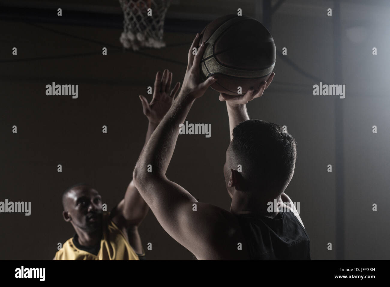 Men bouncing hi-res stock photography and images - Alamy