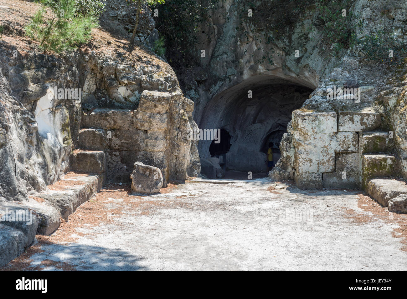 Visit to Beit She’arim National Park, Israel Stock Photo - Alamy