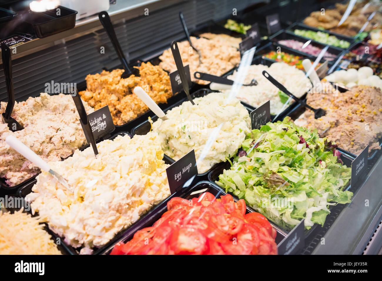 Salad sales hi-res stock photography and images - Alamy