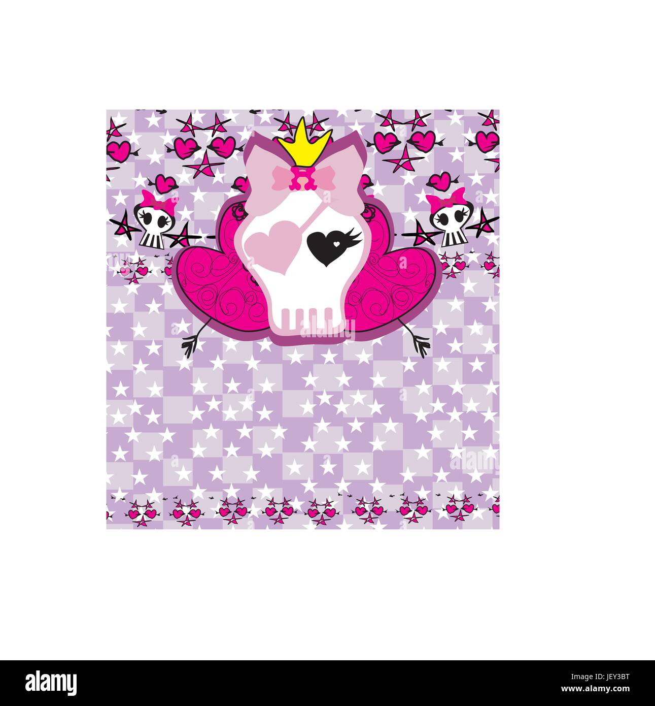 Emotion face cross angry Stock Vector Images - Alamy