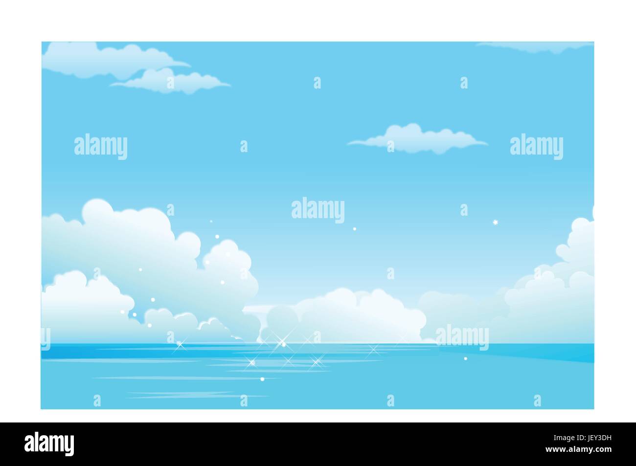 No people ocean outdoors Stock Vector Images - Alamy