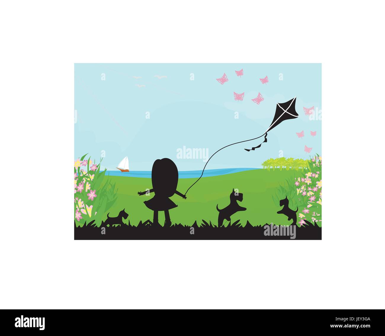 Modern playground light Stock Vector Images - Alamy