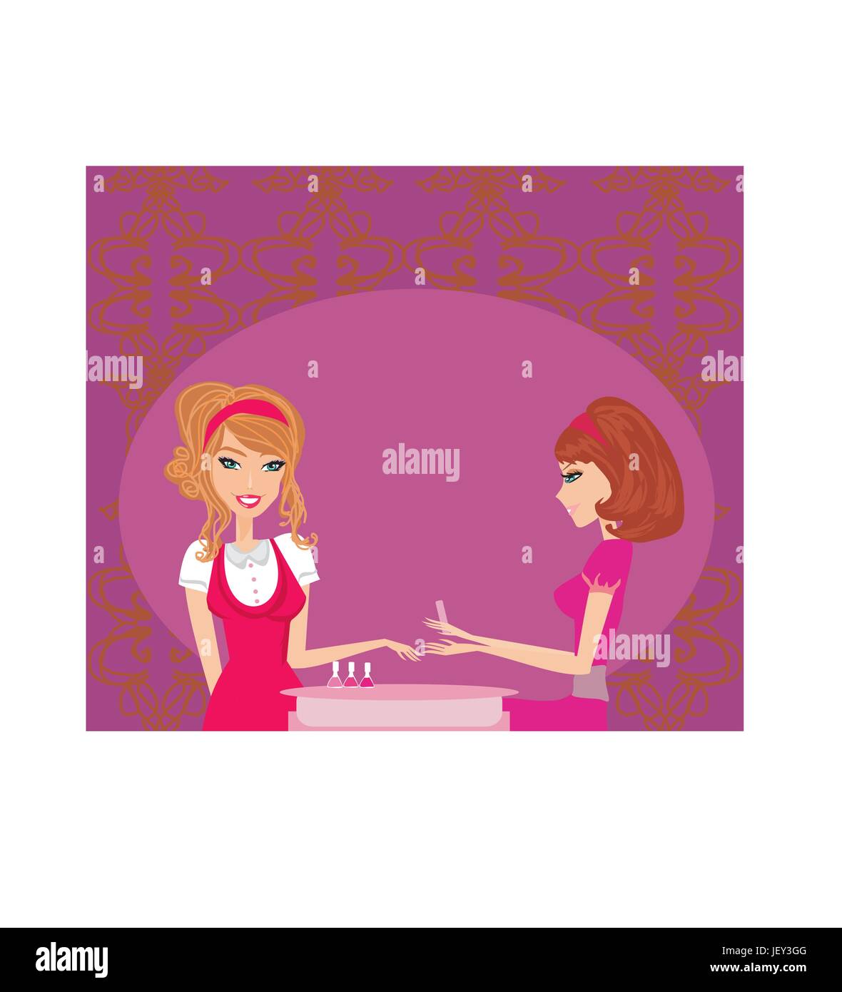 Woman dapper accosting Stock Vector Images - Alamy