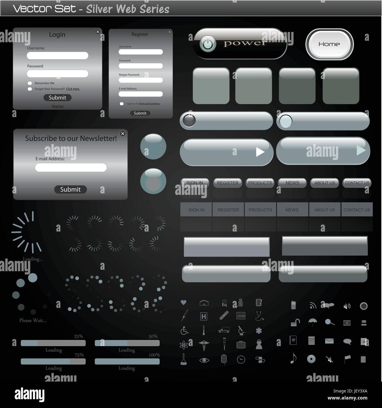 Formulares Stock Vector Images - Alamy