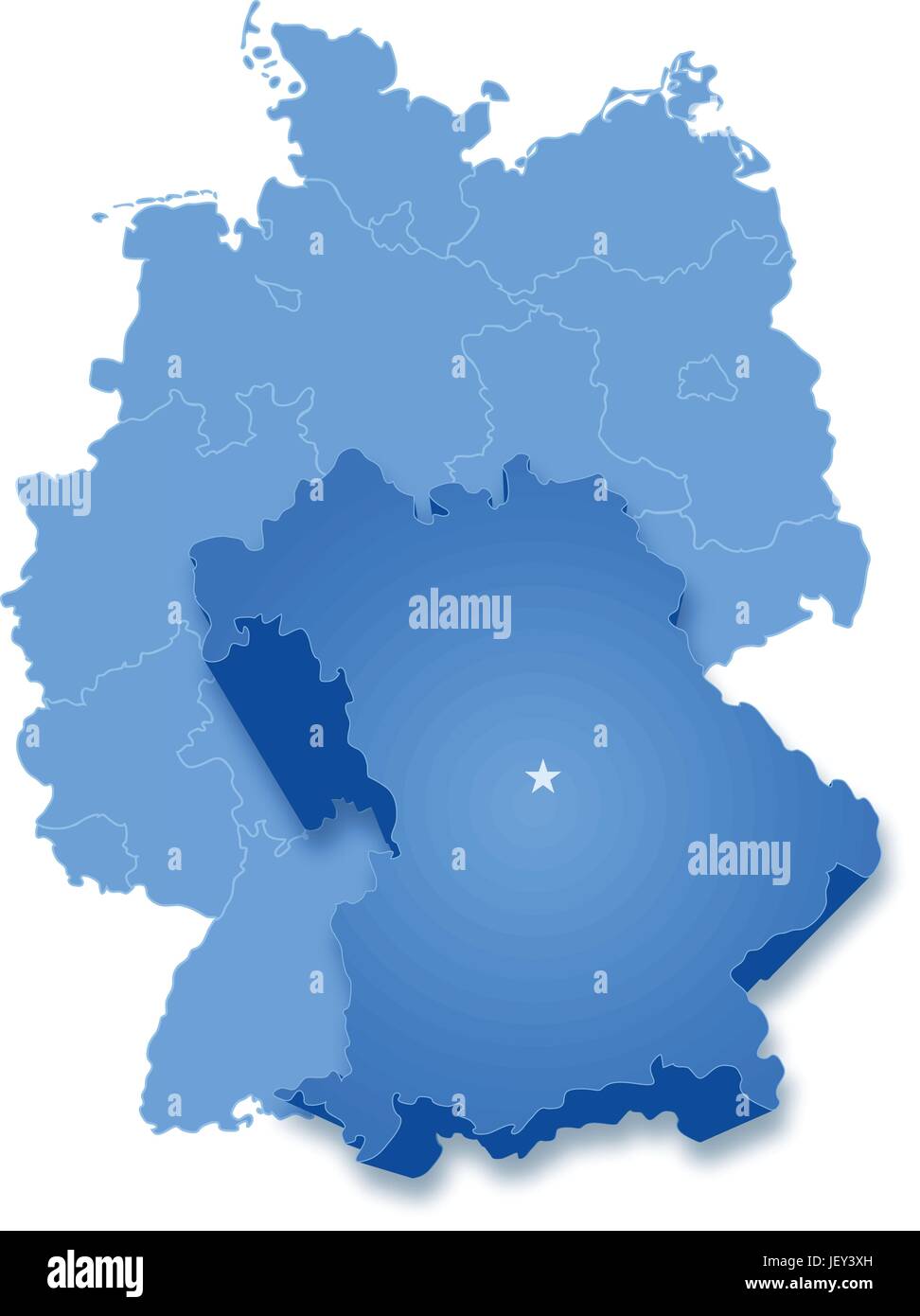 Europe political map german hi-res stock photography and images - Alamy