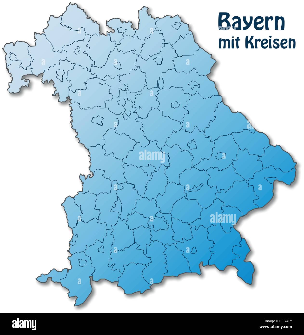 Bayernkarte Stock Vector Images - Alamy