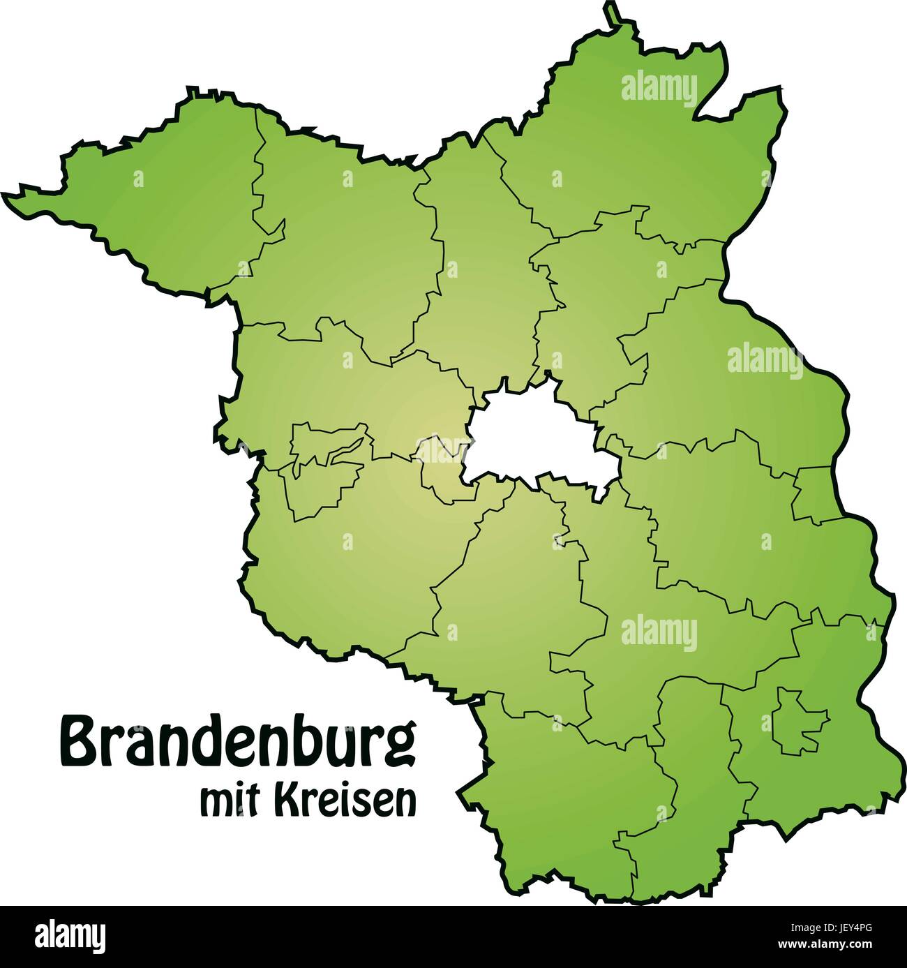 Brandenburgkarte Stock Vector Images - Alamy