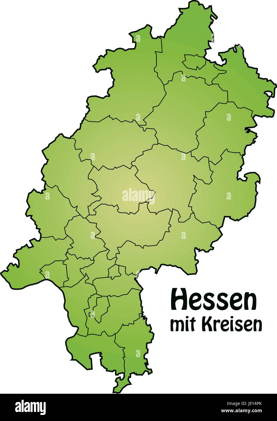 Hessenkarte Stock Vector Images - Alamy