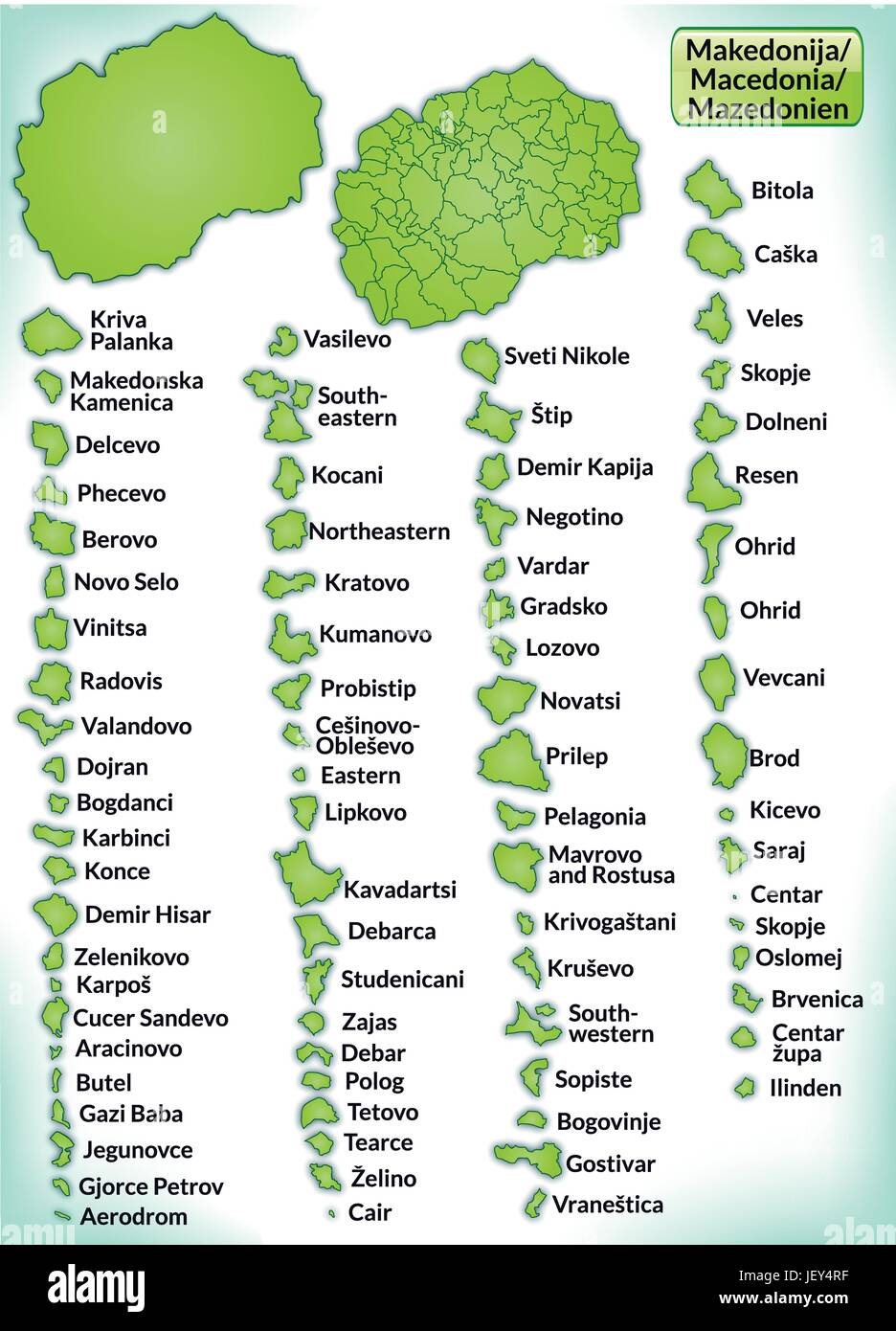 Map macedonia hi-res stock photography and images - Alamy